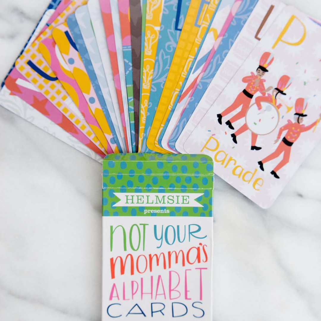 Not Your Momma's Alphabet Cards by Helmsie – Jhula
